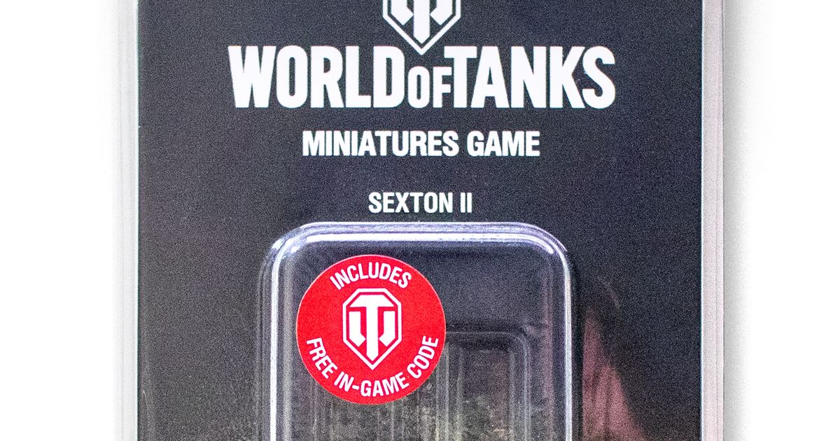 World of Tanks Miniatures Game: British – Sexton II | Board Game ...