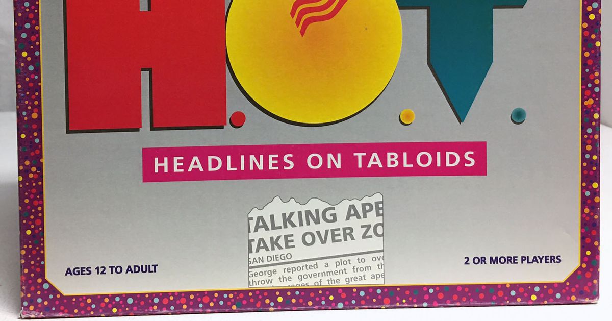 H.O.T.: Headlines on Tabloids | Board Game | BoardGameGeek