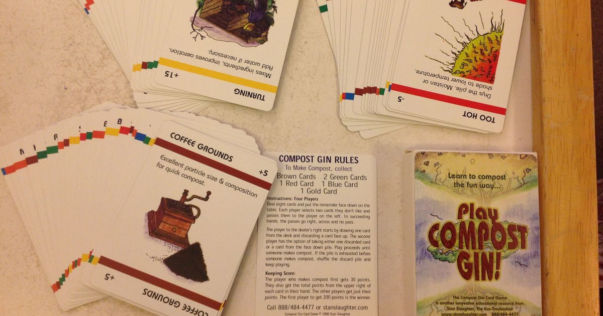 Compost Gin | Board Game | BoardGameGeek