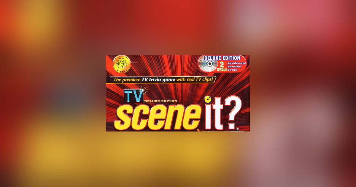 Scene It? TV Deluxe Edition | Board Game | BoardGameGeek