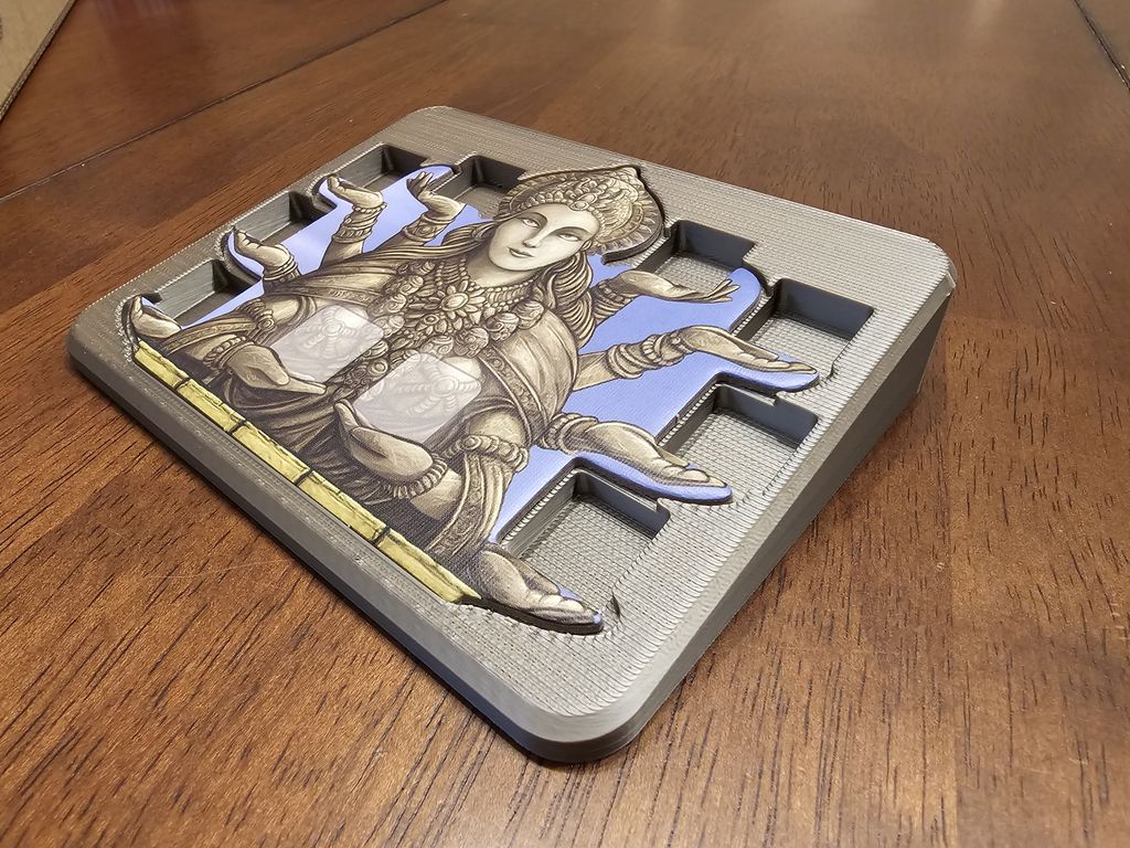 3D Printed Kali Statue Dice Holder | Rajas of the Ganges