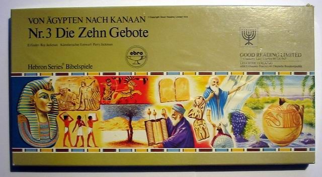 Egypt to Canaan No.3 The Ten Commandments | Board Game | BoardGameGeek