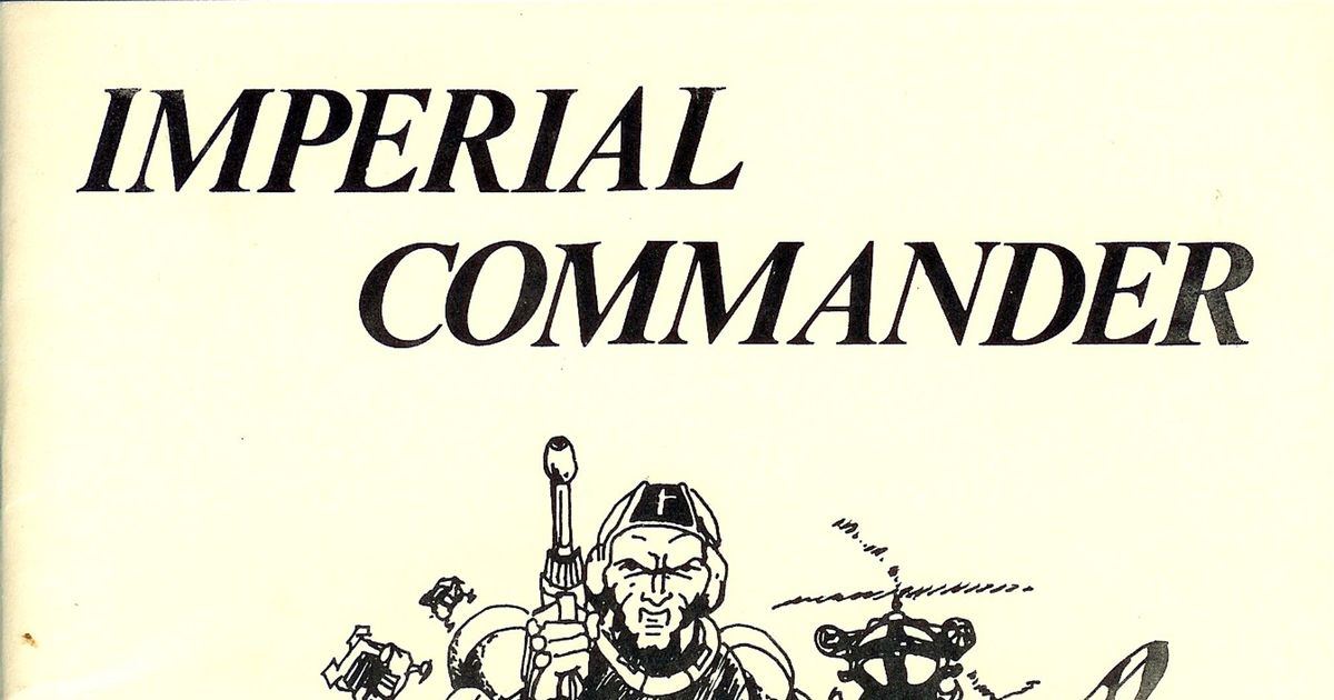 Imperial Commander | Board Game | BoardGameGeek