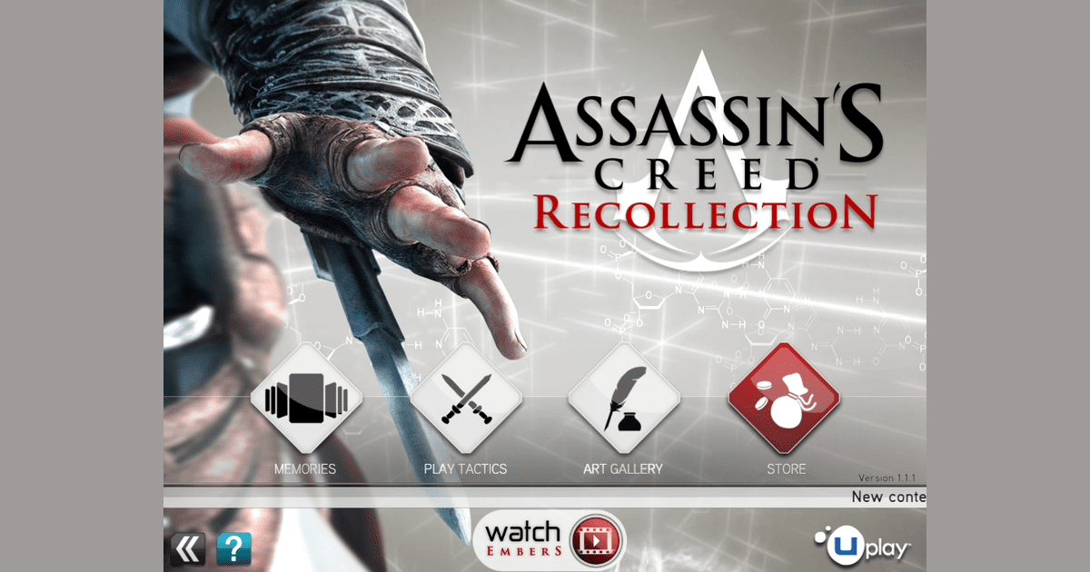 iOS Review: Assassin's Creed: Recollection | GEEK Digital Board Games ...