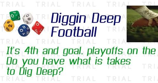 Diggin Deep Football | Board Game | BoardGameGeek
