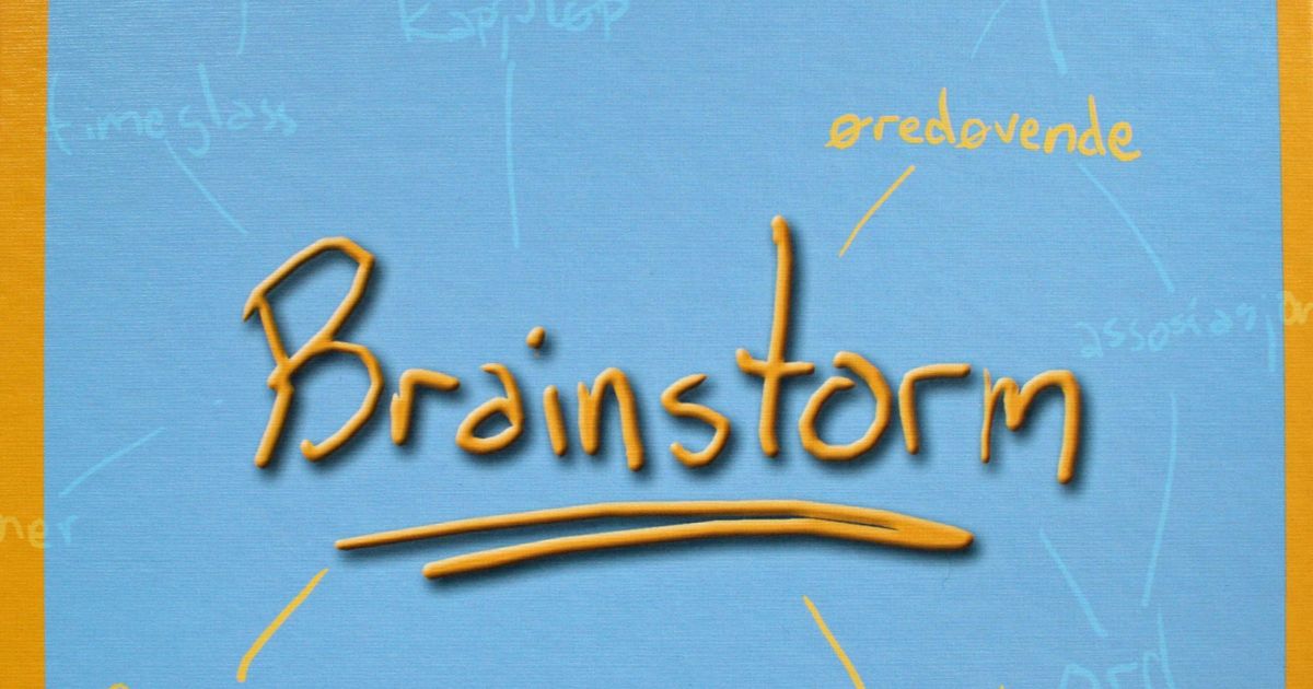 Brainstorm | Board Game | BoardGameGeek