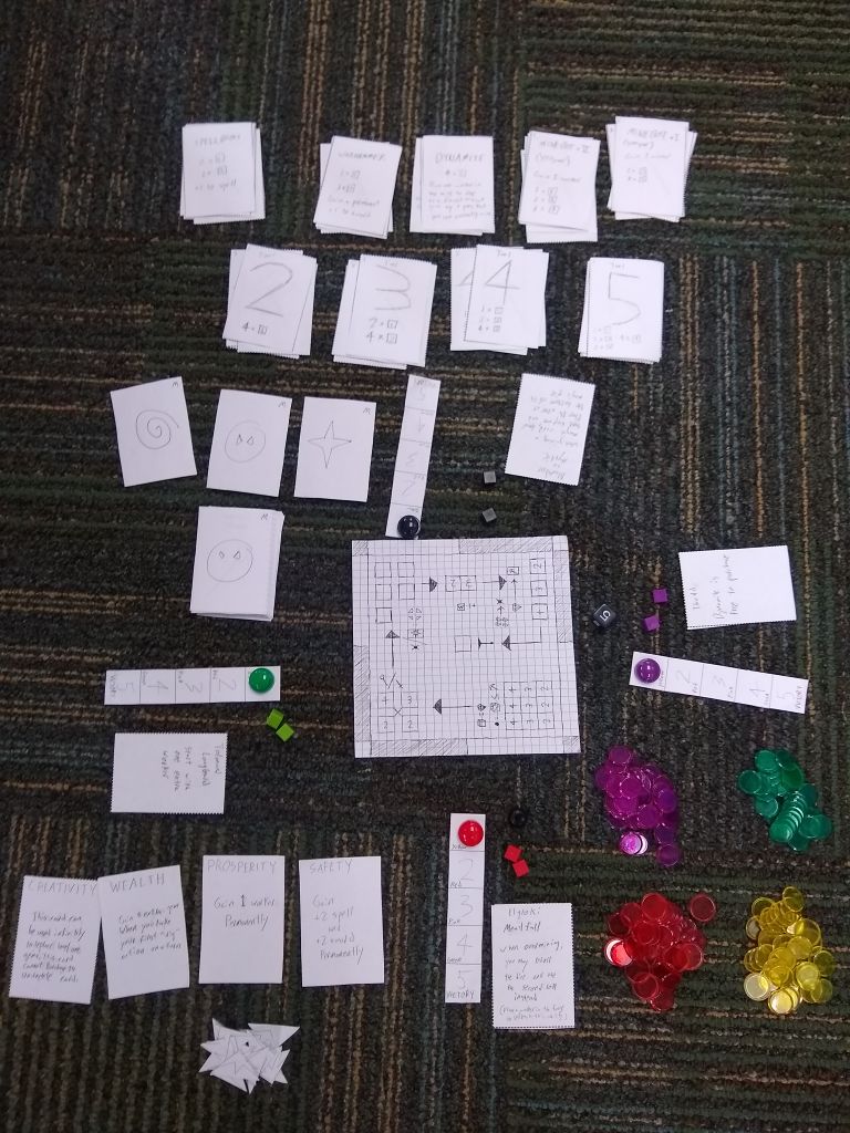 Strategy Game Design 2021-22 Game Prototypes