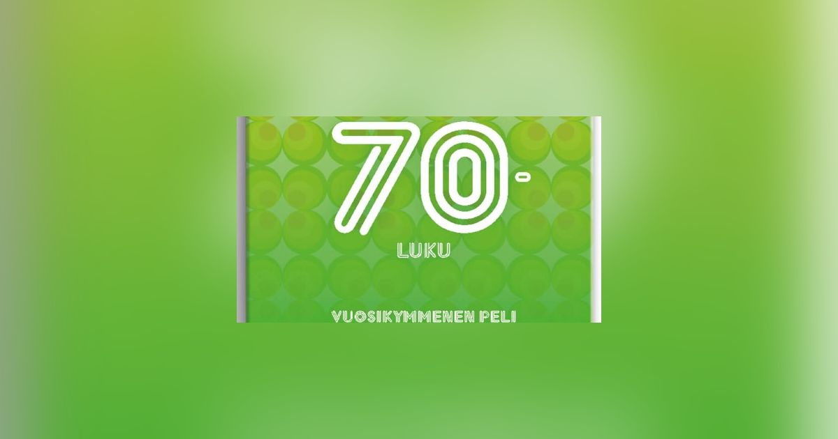 70-luku: Vuosikymmenen peli | Board Game | BoardGameGeek