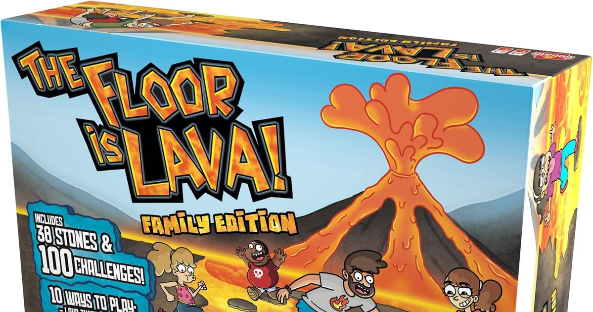 The Floor is Lava: Family Edition | Board Game | BoardGameGeek