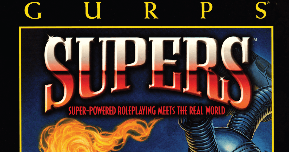 GURPS Supers: Second Edition | RPG Item | RPGGeek