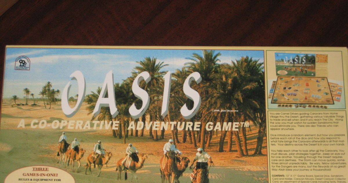 Oasis | Board Game | BoardGameGeek