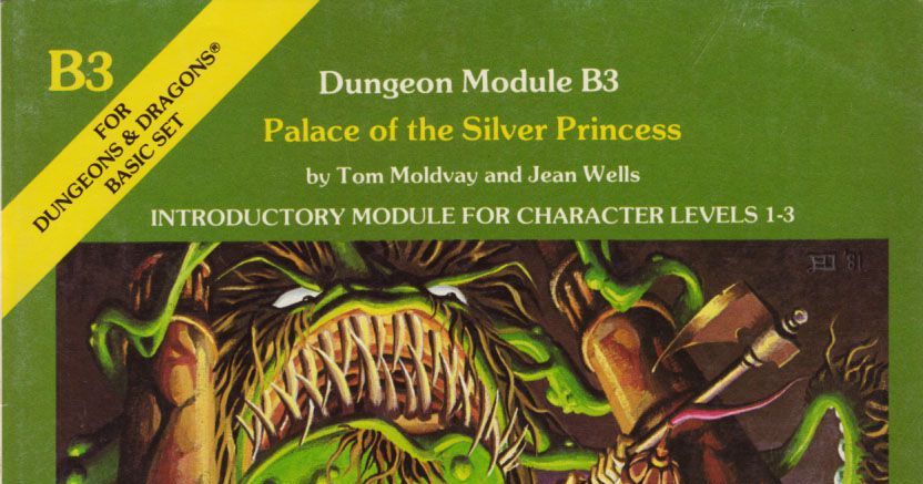 B3: Palace of the Silver Princess (Green) | RPG Item | RPGGeek