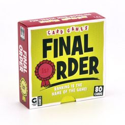 Final Order | Board Game | BoardGameGeek