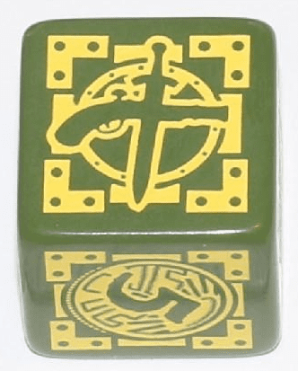 Warmachine: Mercenaries Faction Dice | Board Game Accessory | BoardGameGeek