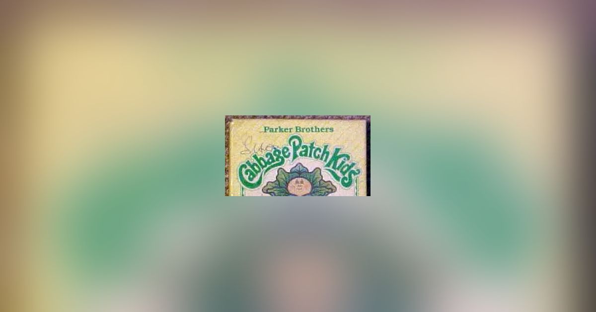 Cabbage Patch Kids Card Game | Board Game | BoardGameGeek