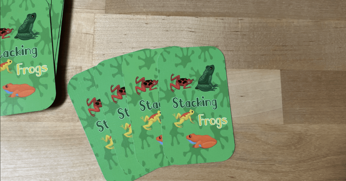 Stacking Frogs | Board Game | BoardGameGeek