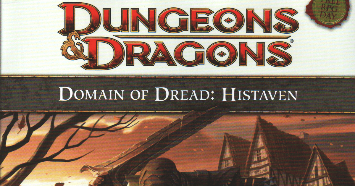 Domain of Dread: Histaven | RPG Item | RPGGeek
