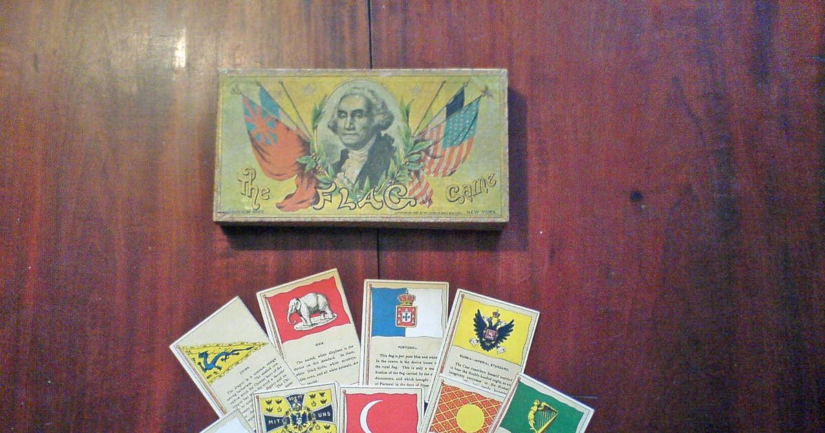 The Flag Game | Board Game | BoardGameGeek