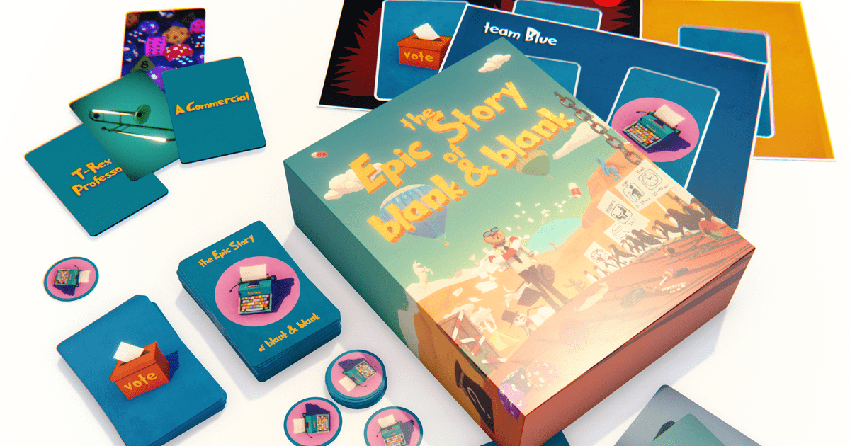 The Epic Story of Blank & Blank | Board Game | BoardGameGeek