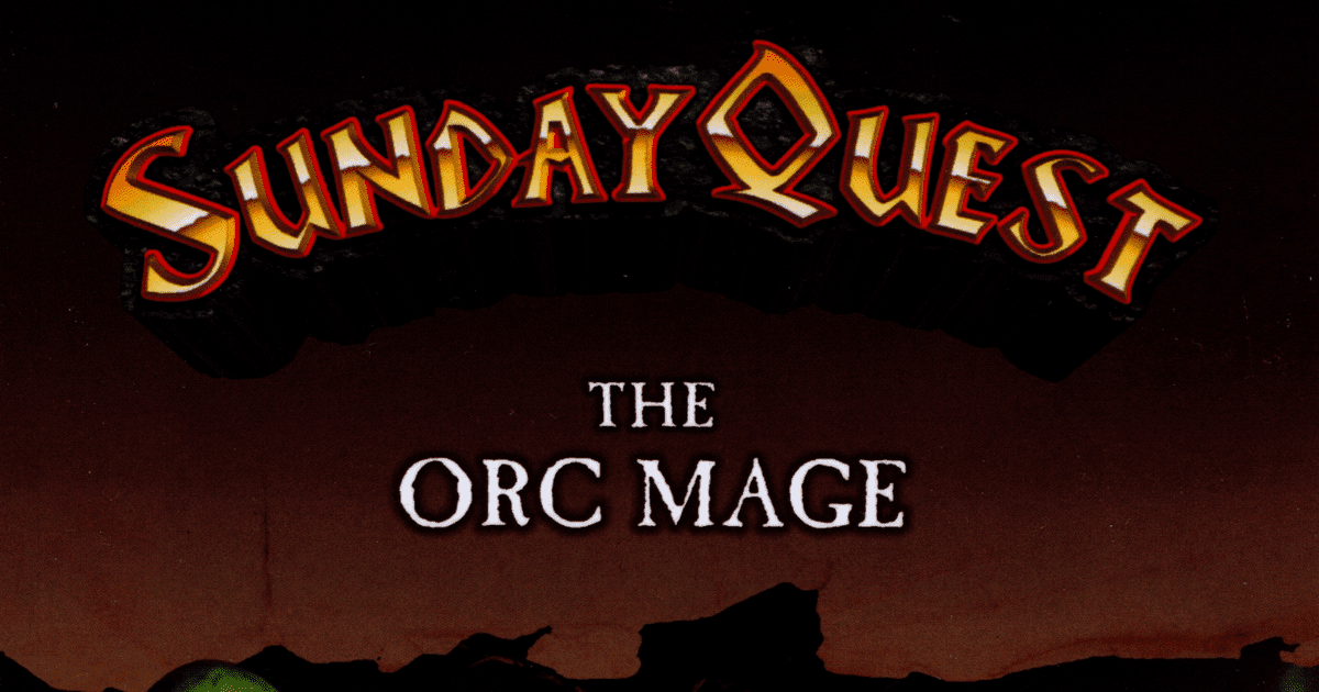 SundayQuest Adventures: The Orc Mage | Board Game | BoardGameGeek