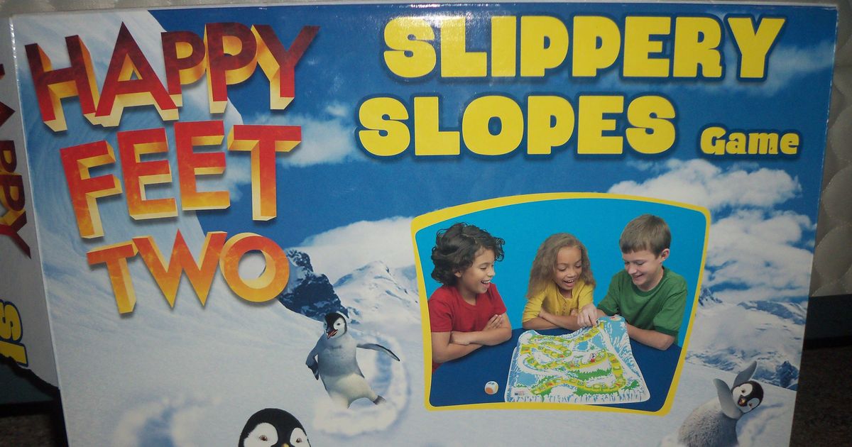 Happy Feet Two: Slippery Slopes Game | Board Game | BoardGameGeek