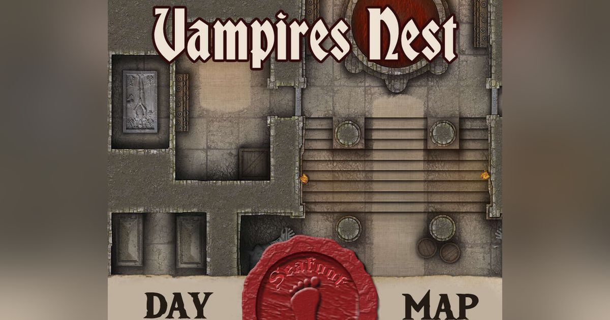 Vampires Nest (Day Map) | RPG Item | RPGGeek