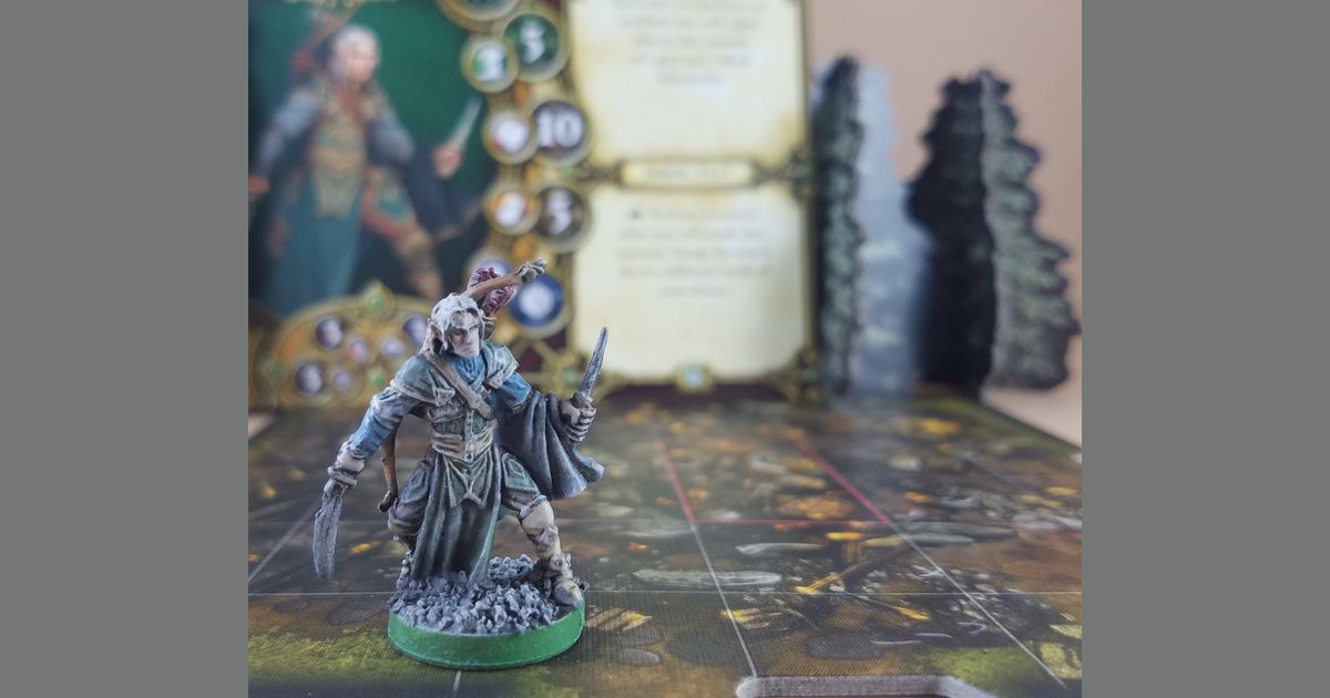 Descent 2e Heroes: Lindel | Plaztiik WarKriimes | BoardGameGeek