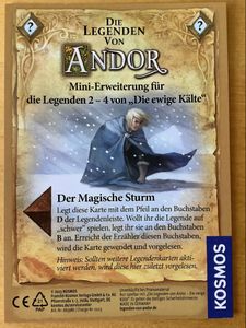Die Legenden von Andor: Die ewige Kälte – Der magische Sturm | Board ...