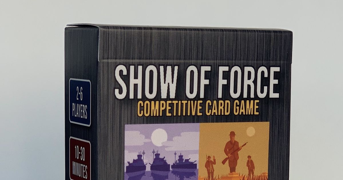 Show of Force | Board Game | BoardGameGeek