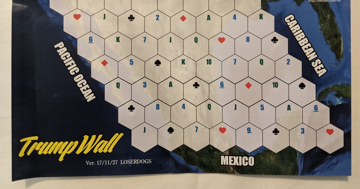 Trump Wall | Board Game | BoardGameGeek