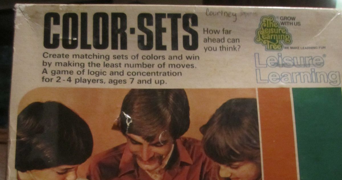 Color-Sets | Board Game | BoardGameGeek