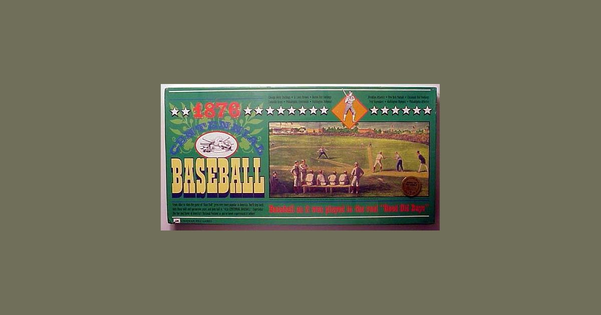 Score Sheet | 1876 Centennial Baseball