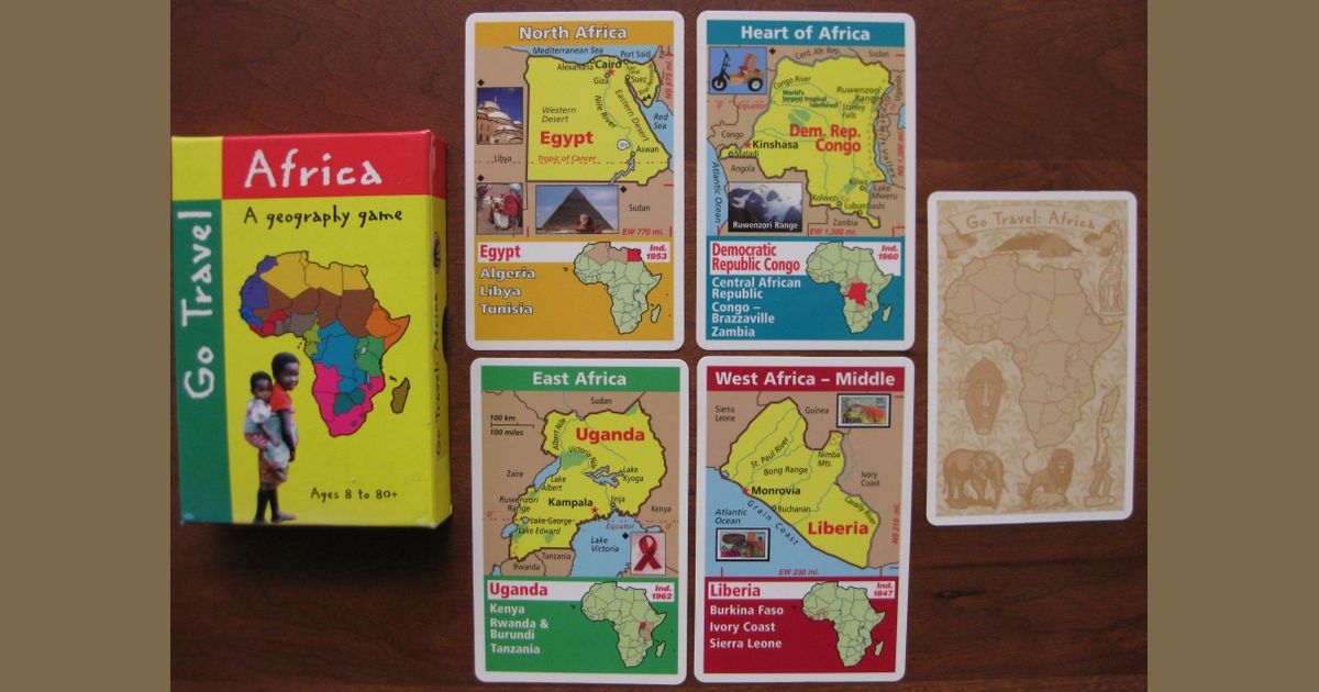 Go Travel: Africa | Board Game | BoardGameGeek