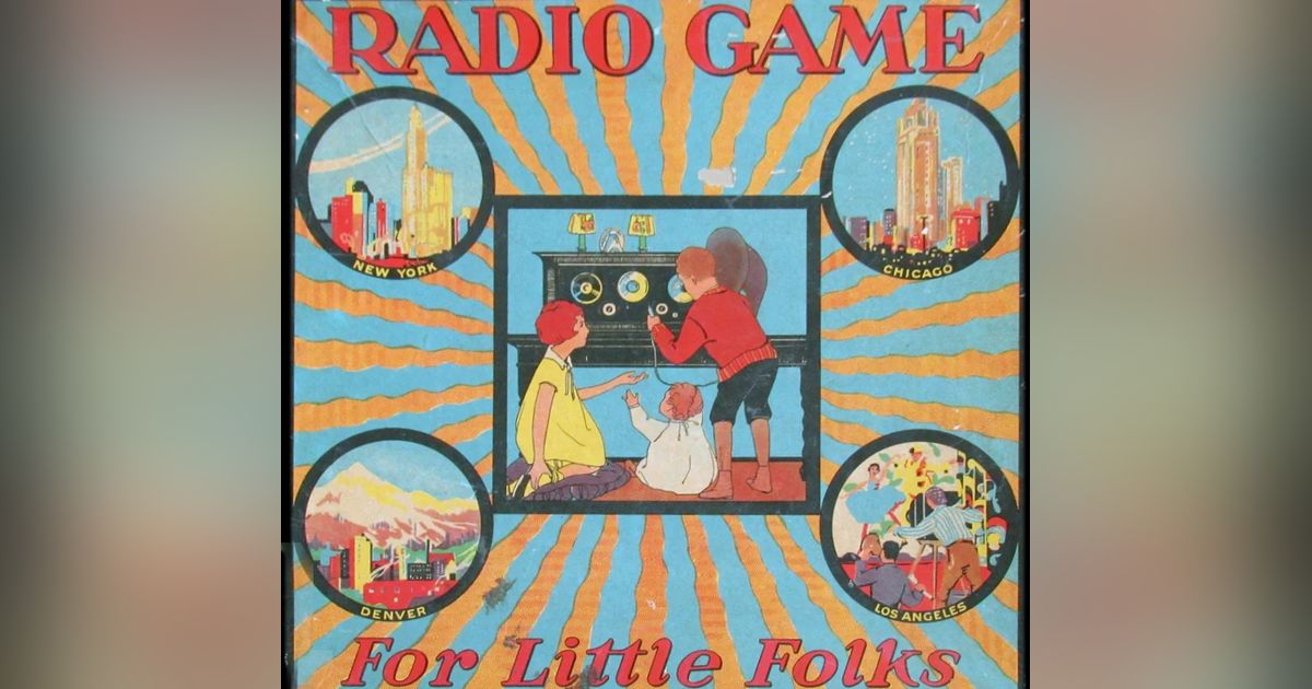 Radio Game for Little Folks | Board Game | BoardGameGeek