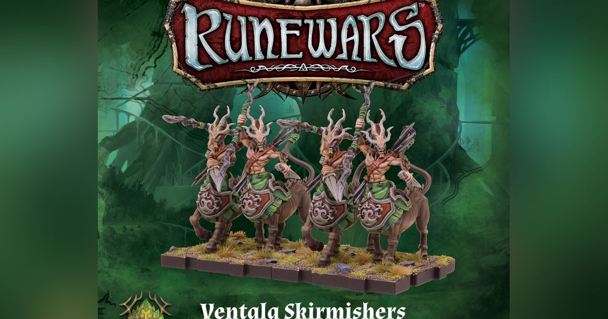 Runewars Miniatures Game: Ventala Skirmishers – Unit Expansion | Board ...