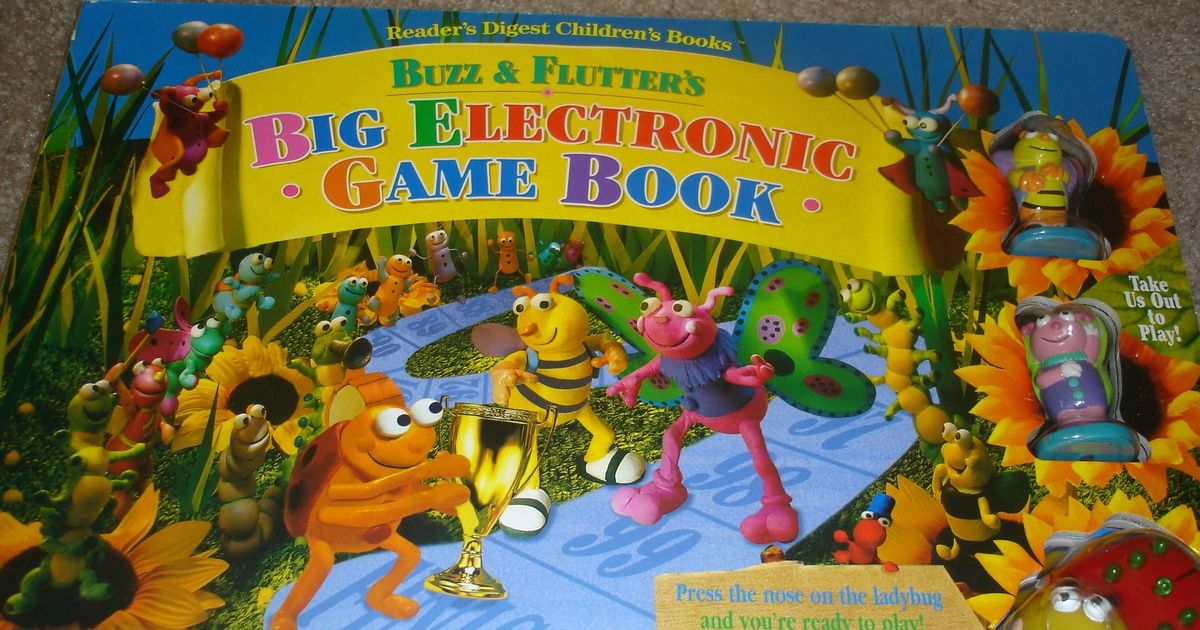 Buzz and Flutter's Big Electronic Game Book | Board Game | BoardGameGeek