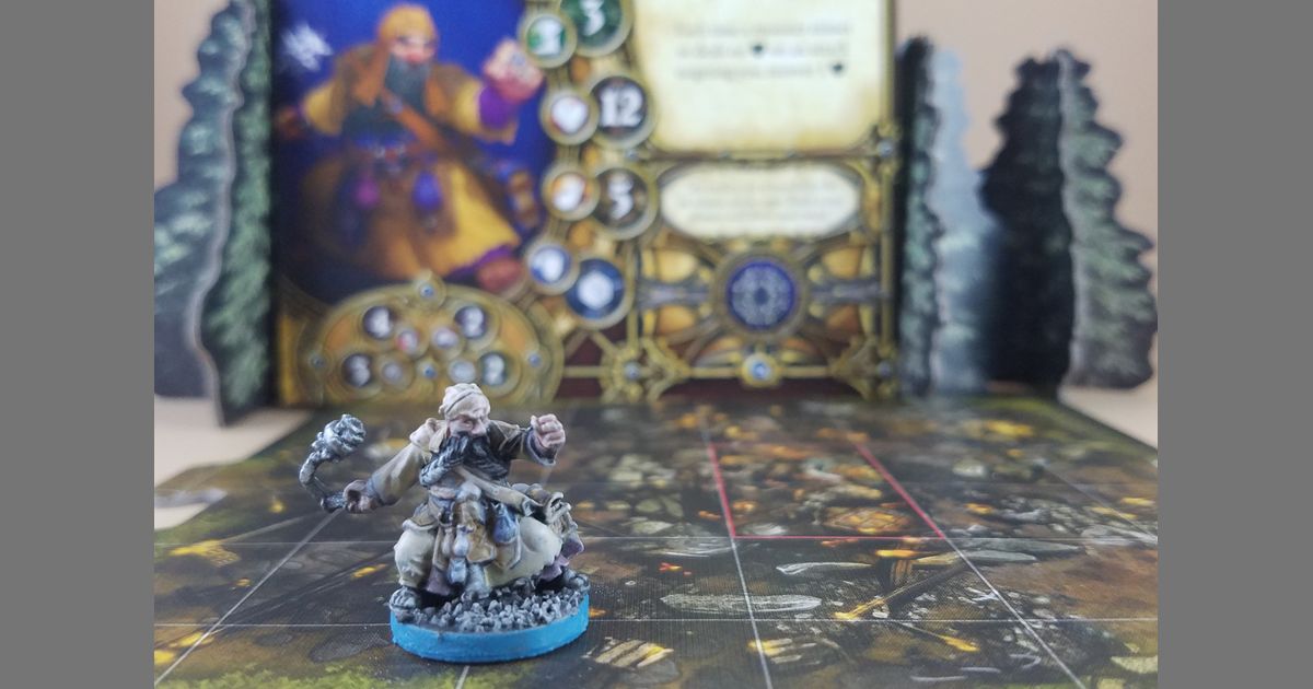 Descent 2e Heroes: Augur Grisom | Plaztiik WarKriimes