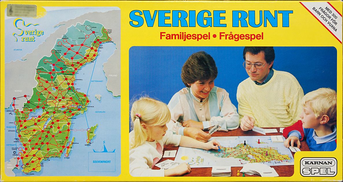 Sverige runt | Board Game | BoardGameGeek
