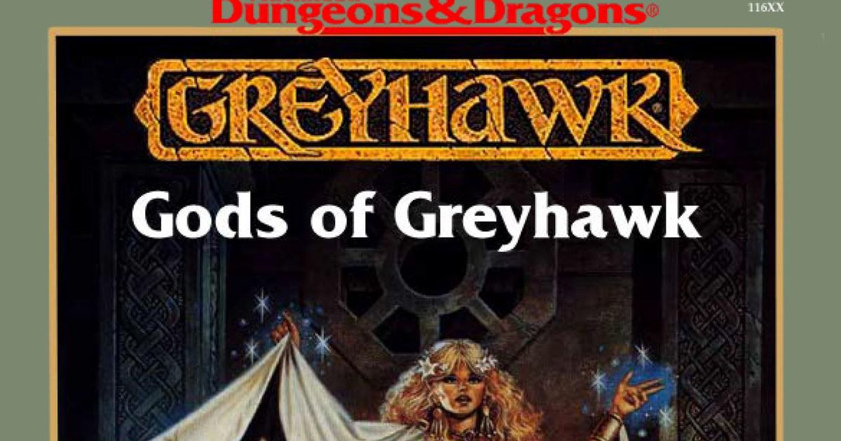 Gods of Greyhawk | RPG Item | RPGGeek