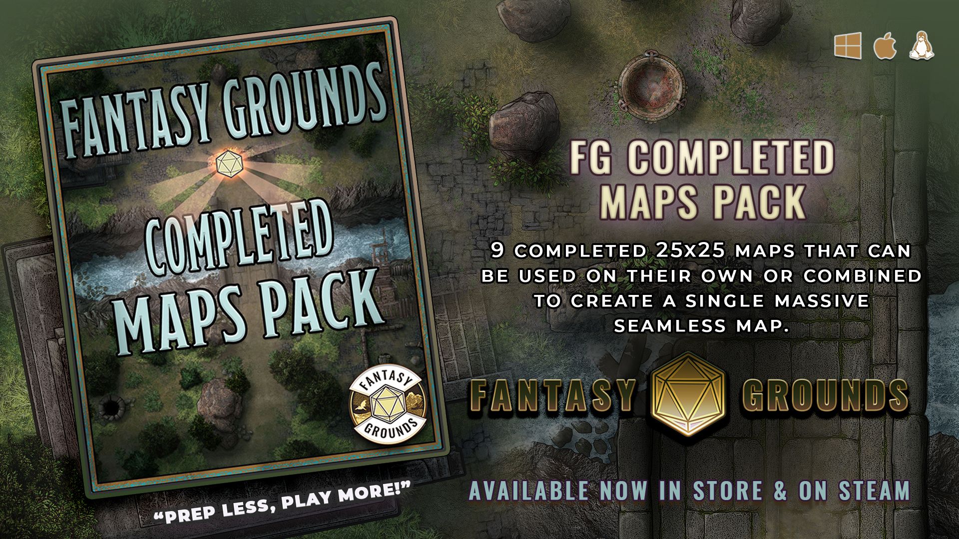 Other Publisher - Fantasy Grounds Completed Maps Pack (VTT) | RPGnet Forums