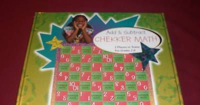 Add & Subtract Chekker Math | Board Game | BoardGameGeek