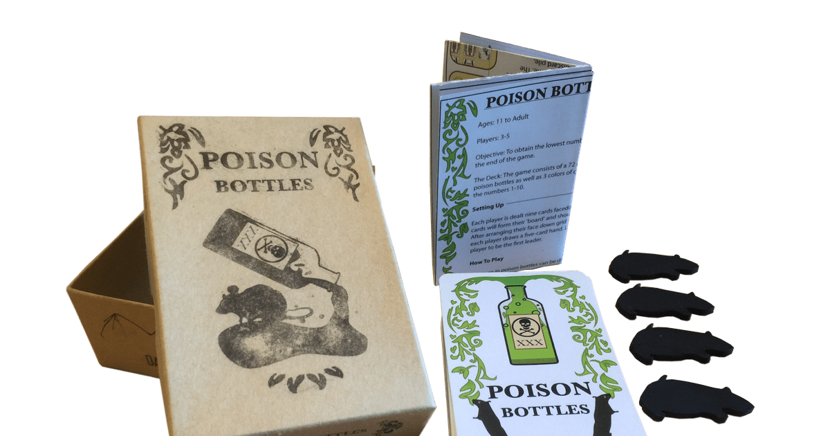 Poison Bottles | Board Game | BoardGameGeek