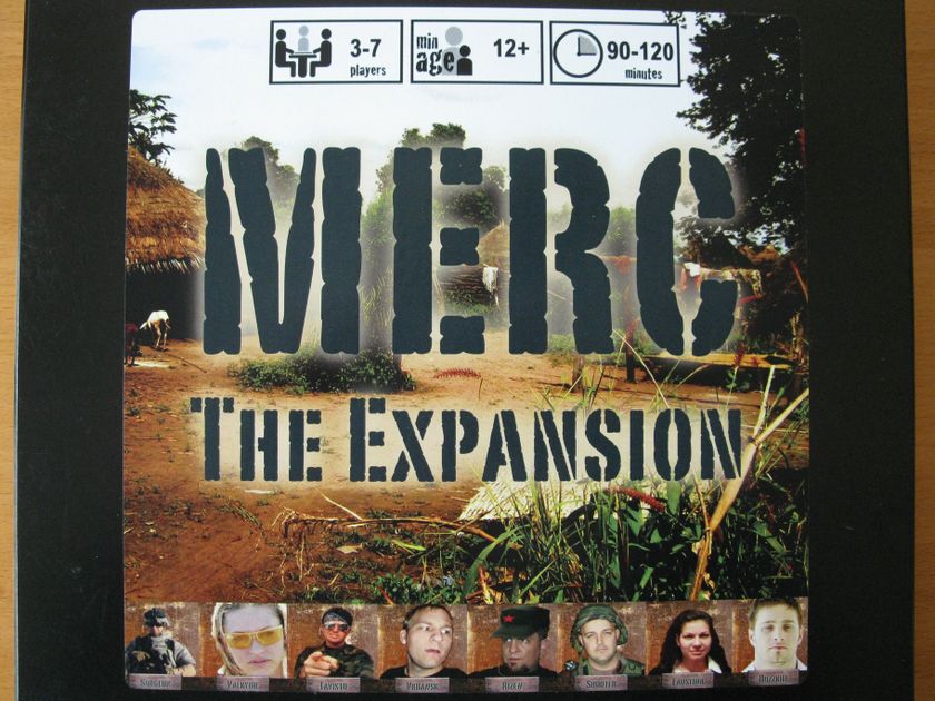 MERC: The Expansion | Board Game | BoardGameGeek