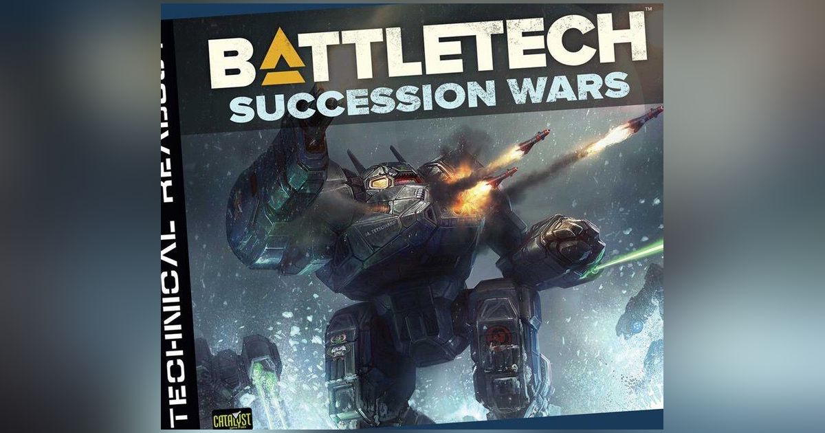 BattleTech Technical Readout: Succession Wars | Board Game | BoardGameGeek