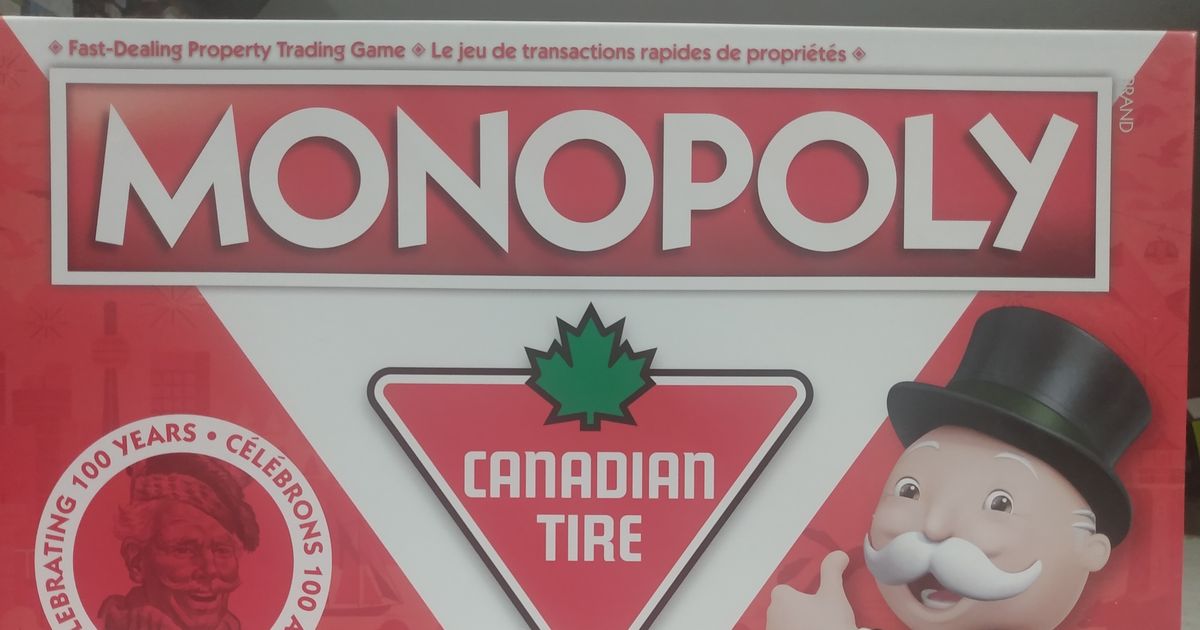 Monopoly Canadian Tire | Board Game | BoardGameGeek