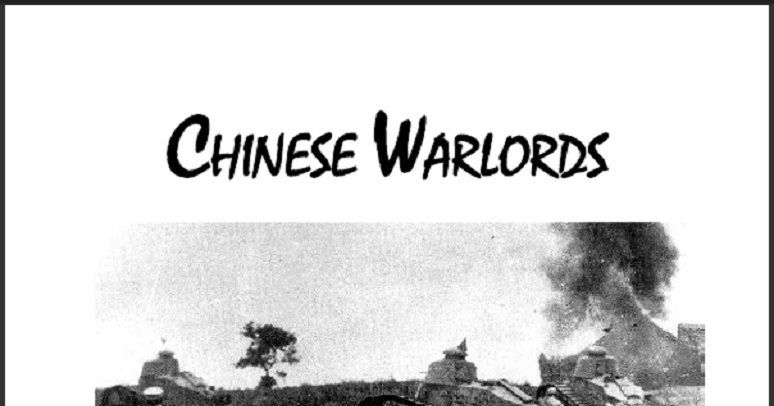 Chinese Warlords | Board Game | BoardGameGeek