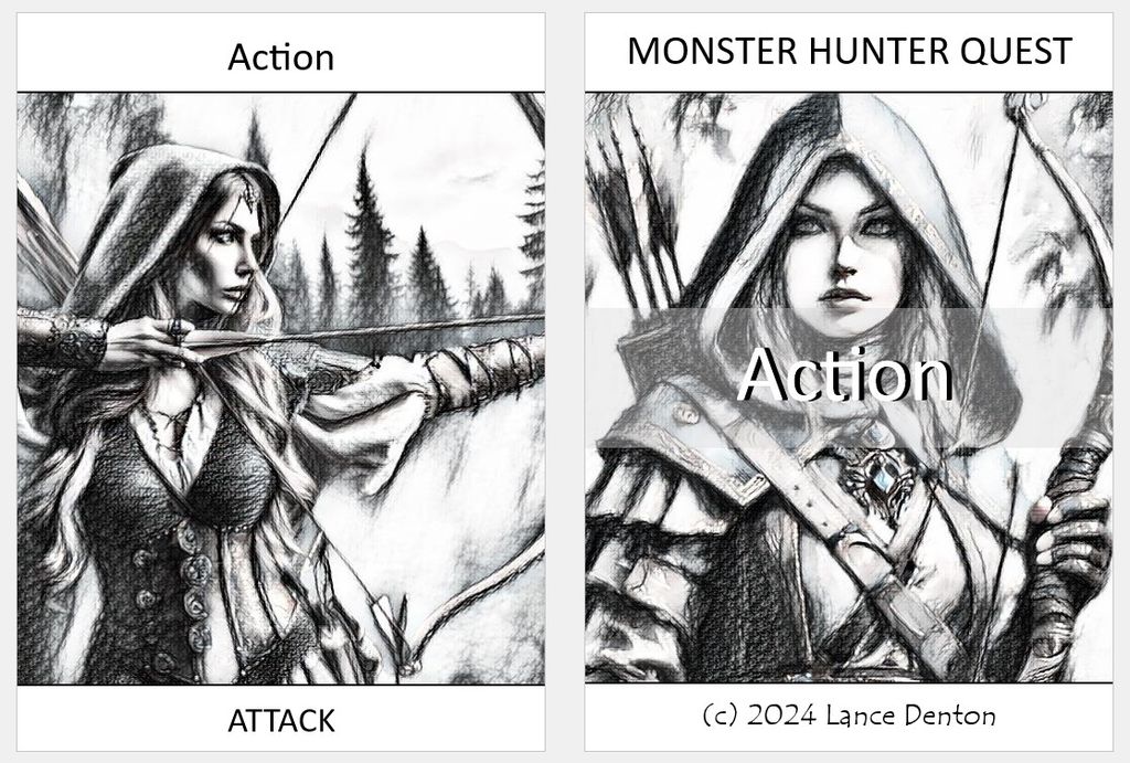 Monster Hunter Quest: A Medieval Fantasy Solo Card Game | 1 Player guild