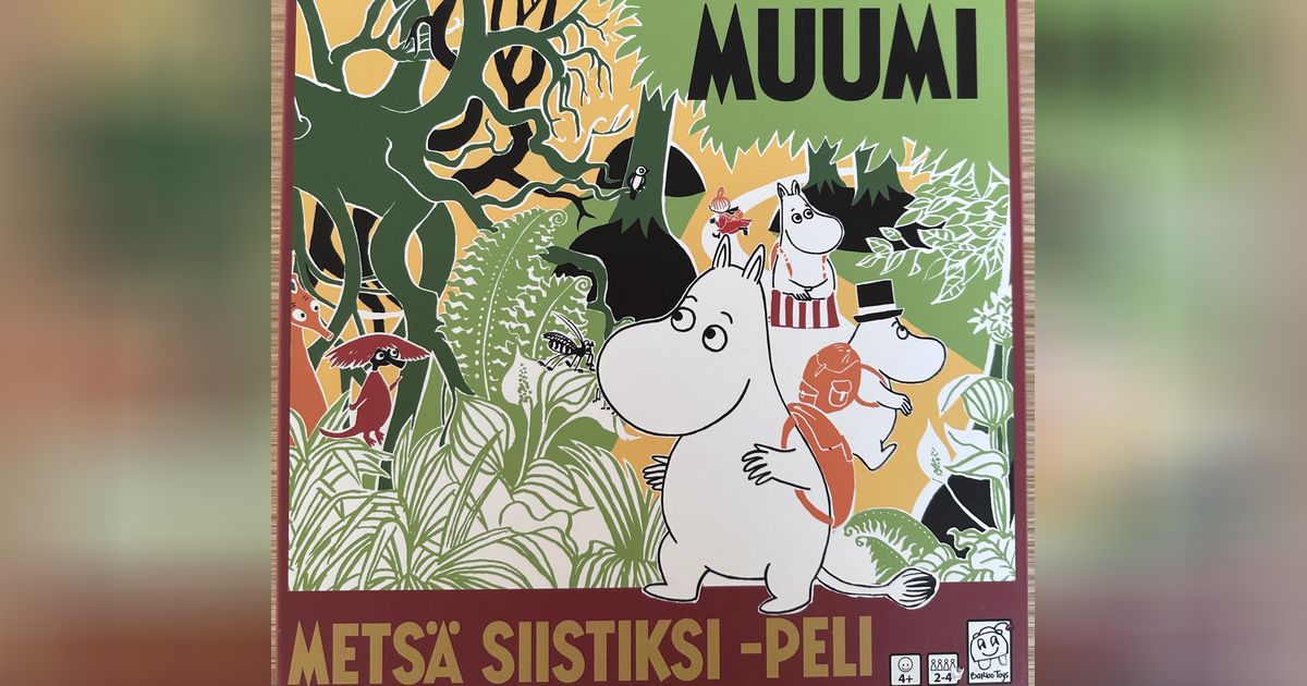 Muumi Metsä siistiksi: peli | Board Game | BoardGameGeek