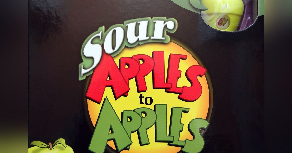 Sour Apples to Apples | Board Game | BoardGameGeek