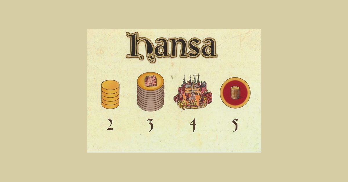Illustrated Hansa Expansion in English by Liumas | Hansa Extrakarte